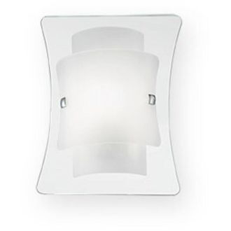 Ideal Lux Ideal Lux - Triplo - Grande applique murale int&eacute;rieure &agrave; 2 ampoules en verre, E27