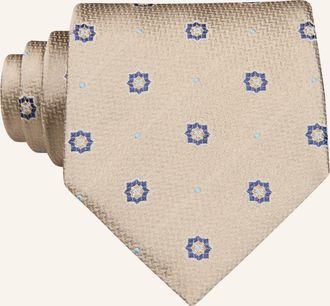HUGO BOSS Krawatte beige