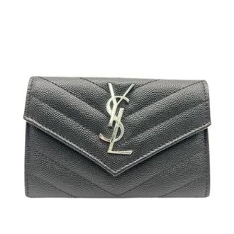 Saint Laurent Pre-owned Business Card Case - - Pre-owned - Damen - Schwarzk - ONE SIZE