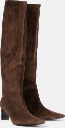 Khaite Stiefel Ona 55 aus Veloursleder