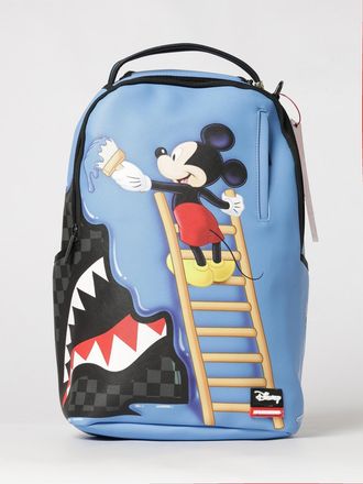 Sprayground Sac &agrave; dos Disney Mickey Painting Donald avec imprim&eacute; et logo Shark