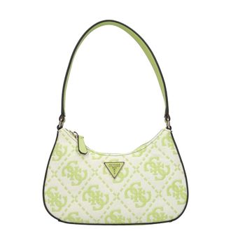 Guess Ruma 4G Logo Schultertasche - - Bags - Damen - Gr&uuml;n - ONE SIZE
