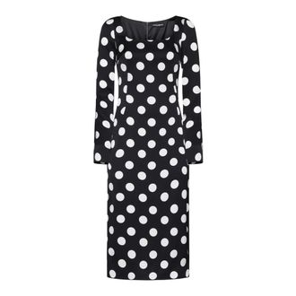 Dolce & Gabbana Femme, Robes, Noir, Taille: 34 FR Robes &Eacute;l&eacute;gantes pour Femmes