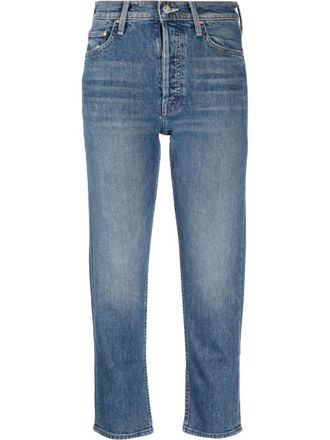 Mother Tomcat Cropped-Hose - Blau
