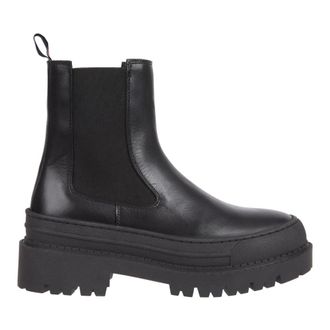 Tommy Jeans Chelsea Foxing Boot - - Shoes - Damen - Schwarzk - 36 EU