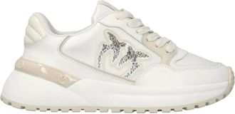 Pinko Pinko, Femme, Chaussures, Blanc, Taille: 37 EU Baskets