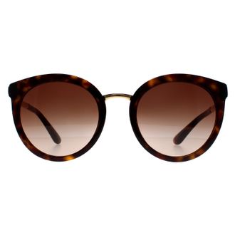 Dolce & Gabbana Sonnenbrille 4268 502/13 Dunkle Havanna Braun Gradient