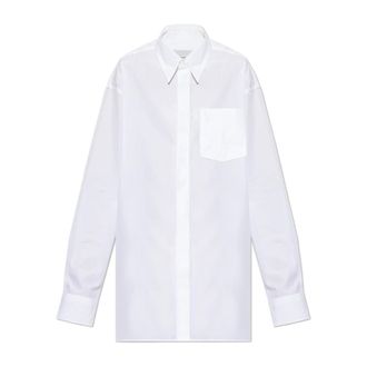 Ami Oversize Shirt - - Blouses & Shirts - Damen - Wei&szlig; - 2XS