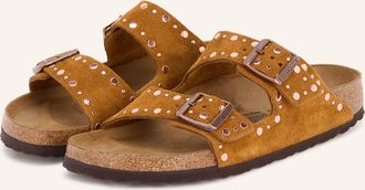 Birkenstock Pantoletten Arizona Rivet Mit Nieten beige