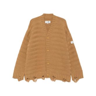 Maison Margiela Homme, Pulls, Brun, Taille: M Sweater