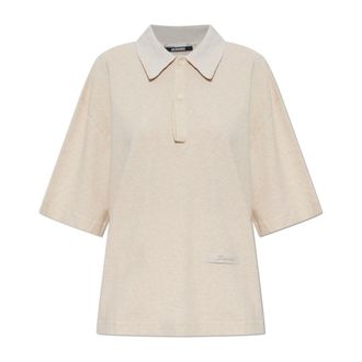 Jacquemus Polo en coton Ruban - Homme - Tops - Beige - Taille: M