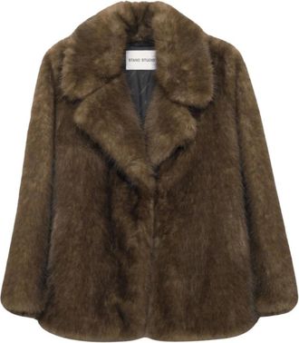 Stand Studio Stand Studio, Femme, Vestes, Brun, Taille: 36 FR Journi Jacket