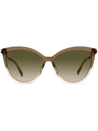 Jimmy Choo Eyewear lunettes de soleil Belinda - Marron