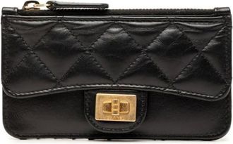 Chanel Porte-monnaie Pre-owned - Femme - Pre-owned - Noir - Taille: ONE Size
