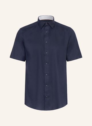 Olymp Kurzarm-Hemd Luxor Modern Fit blau