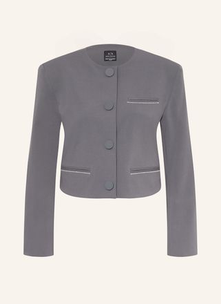 A|X Armani Exchange Kastenjacke grau