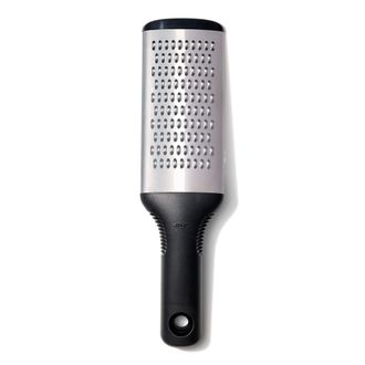 Oxo 11283000 Grater Good Grips Reibe, Edelstahl, Schwarz