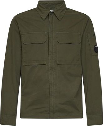 C.P. Company C.p. Company - Chemise Casual - Homme - Chemises - Vert - Taille: L