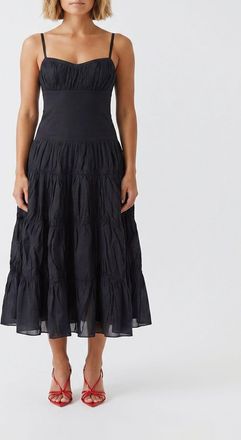 Ulla Johnson Kleid Damen Farbe Schwarz