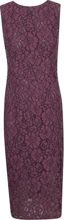 Pinko Pinko, Femme, Robes, Brun, Taille: 40 FR Drupa Abito Pizzo Rebrod&eacute;