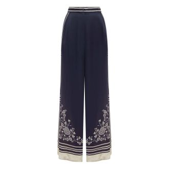 Alemais Pantalon Banderra Scarf Soie Al&eacute;mais