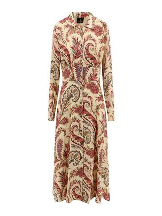 Etro Maxi Robe - Beige