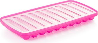 Tescoma myDRINK Eiswürfelform Stäbchen I Innovatives Design I Passend für Gläser & PET-Flaschen I Wasserdichter Deckel & Leichtes Lösen I Robuster Kunststoff 