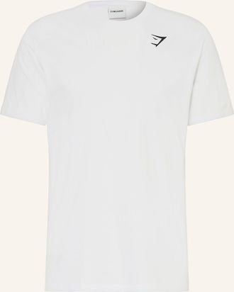 Gymshark Gymshark T-Shirt Crest weiss