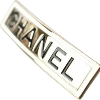 Chanel Pre-owned Vintage Barrette - Femme - Pre-owned - Jaune - Taille: ONE Size