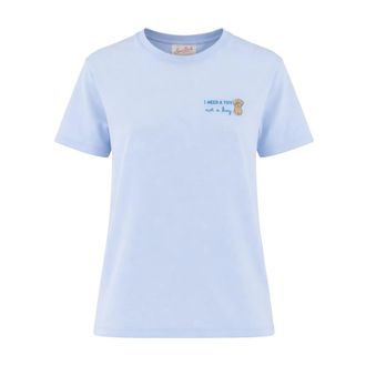MC2 Saint Barth Femme, Tops, Bleu, Taille: 40 FR Emilie T-shirt