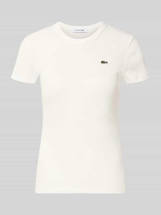 Lacoste Slim Fit T-Shirt aus reiner Baumwolle Modell TF5538
