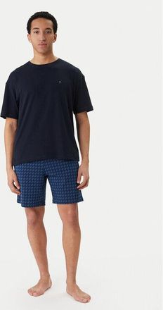 Tommy Hilfiger Pyjama UM0UM03834 Dunkelblau Regular Fit