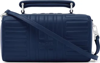 Rimowa Groove - Leder Kleine Umh&auml;ngetasche in Ink Blue
