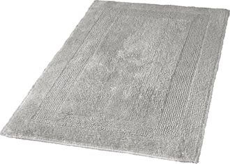 Kleine Wolke Badteppich Arizona, 80 x 140 cm, Grau(Silbergrau)