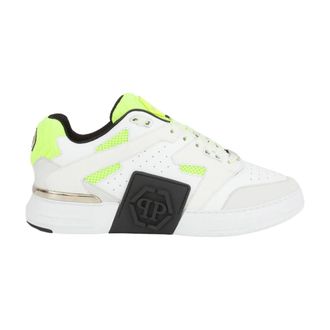 Philipp Plein Leder Lo-Top Sneakers - - Shoes - Herren - Mehrfarbig - 45 EU