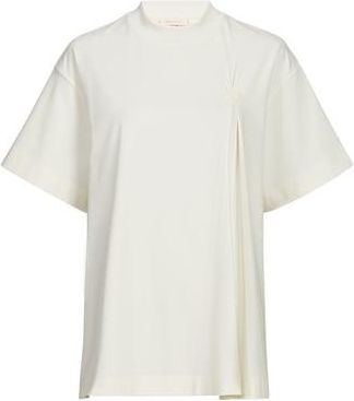 Gertrude T-shirt ample en viscose m&eacute;lang&eacute;e