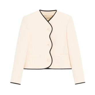 Valentino Damen, Jacken, Beige, LGr&ouml;&szlig;e