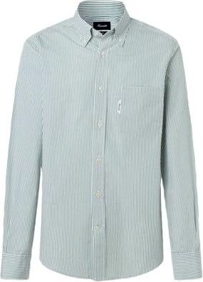 Fa&ccedil;onnable Chemise droit col classique ray&eacute;e en coton