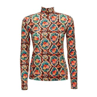 La DoubleJ Stretch-Rollkragen zum Layern - - Knitwear - Damen - Mehrfarbig - L