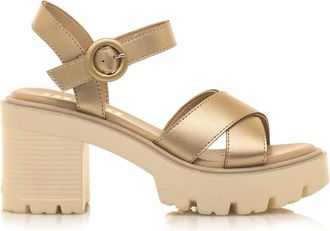Mtng Damen 53335 Sandal, Gold, 39 EU