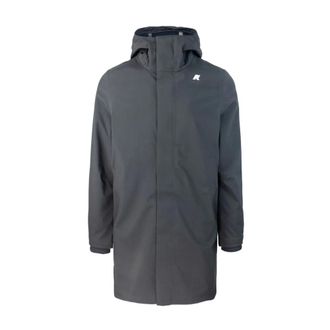 K-Way Homme, Manteaux, Noir, Taille: 3XL Thomas Bonded Parka
