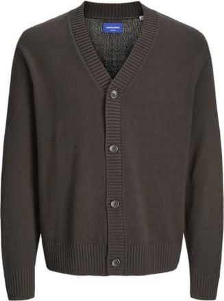 Jack & Jones Jorfrederiksberg Cardigan en Tricot Sn, Gâteau au Chocolat, M Homme
