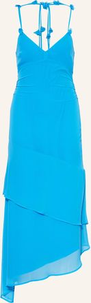 Guess Kleid Stefani Mit Volants blau