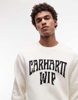 Carhartt Work in Progress Deck - Pull - Cr&egrave;me-Blanc