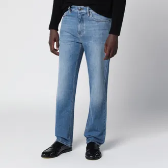 Ermenegildo Zegna Hellblaue verwaschene Roccia Jeans