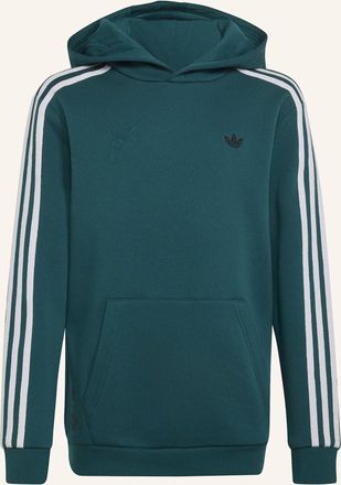 adidas Originals Adidas Originals Grafik-Hoodie, Locker Geschnitten gruen