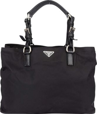 Prada Crossbody Bags - Prada Black Nylon Triangle Handbag - Gr. unisize - in Bunt - f&uuml;r Damen