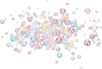 BESPORTBLE No Hole Perlen Bunte Schwimmende Vase Füller für Deko Vasen DIY Bastelperlen Farbenfrohe Kunstperlen zur Blumenvase Dekoration und Regalfüllung