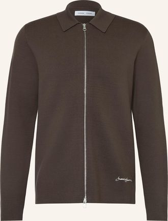 Sams&oslash;e & Sams&oslash;e Sams&oslash;e Sams&oslash;e Strickjacke Samatt braun