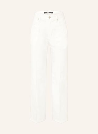 Jil Sander Flared Jeans weiss